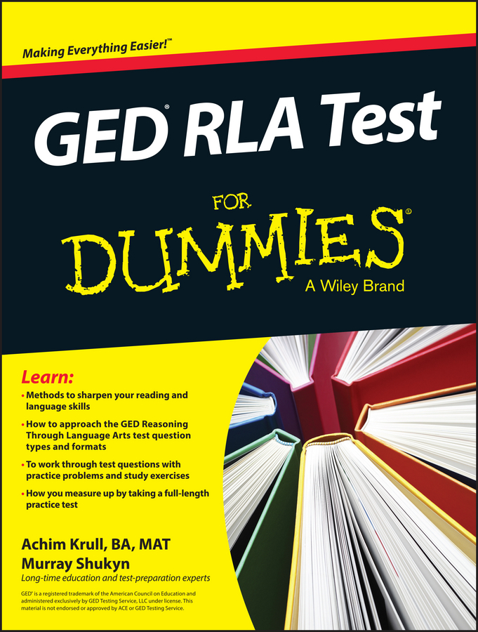 Achim Krull K GED RLA For Dummies Read Online At LitRes